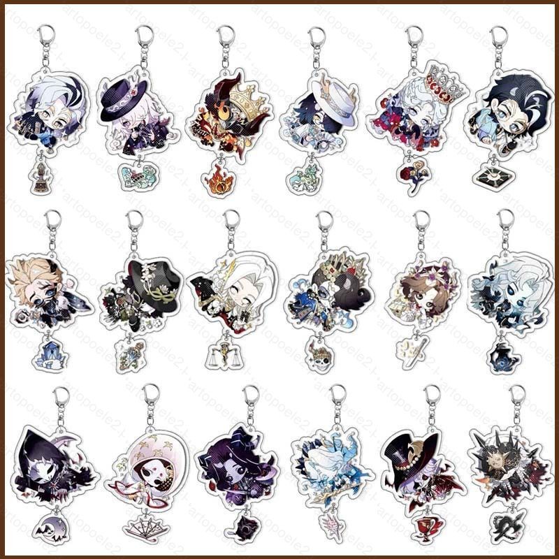 INS Identity V Novelist Acrylic Keychain Backpack Pendant Anime Game ...