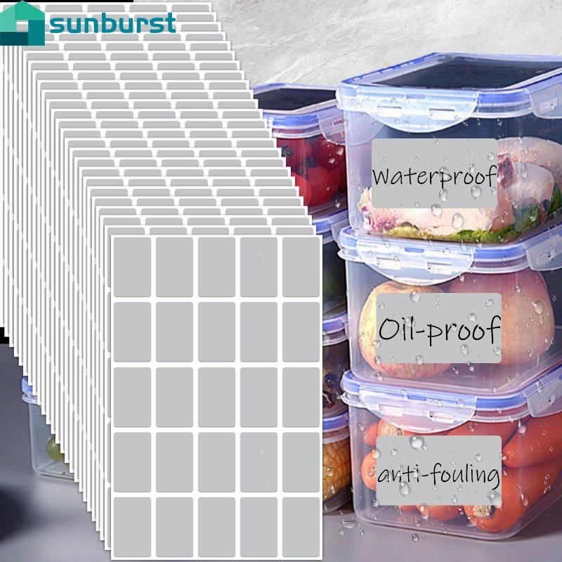 PET Silver Label Stickers - Waterproof, Tearproof, Oilproof - Reusable ...