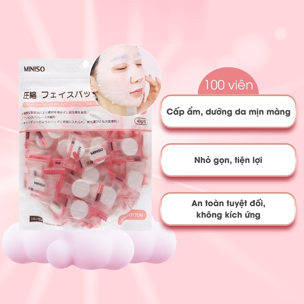 1 miniso mask, Japanese miniso mask tablets, premium miniso tablet mask ...