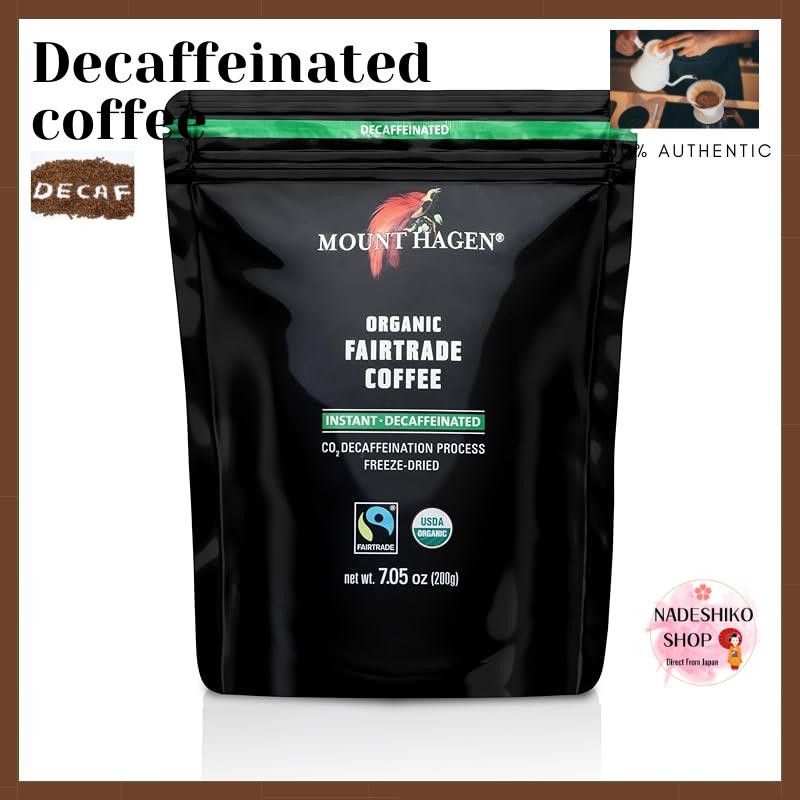 Mount Hagen Mount Hagen organic fair trade decaffeinated instant coffee ...