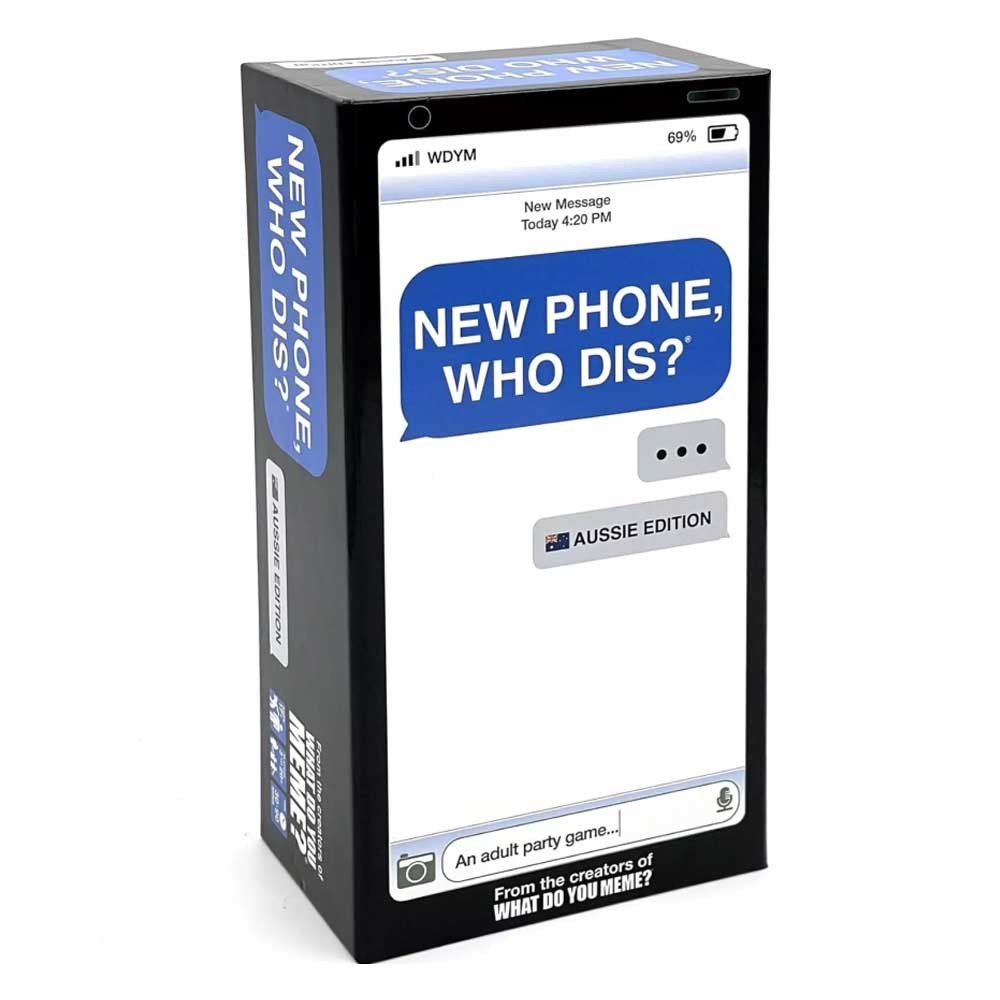 What Do You Meme New Phone Who Dis Adult Offline Text Message Party Card Game | Shopee Philippines