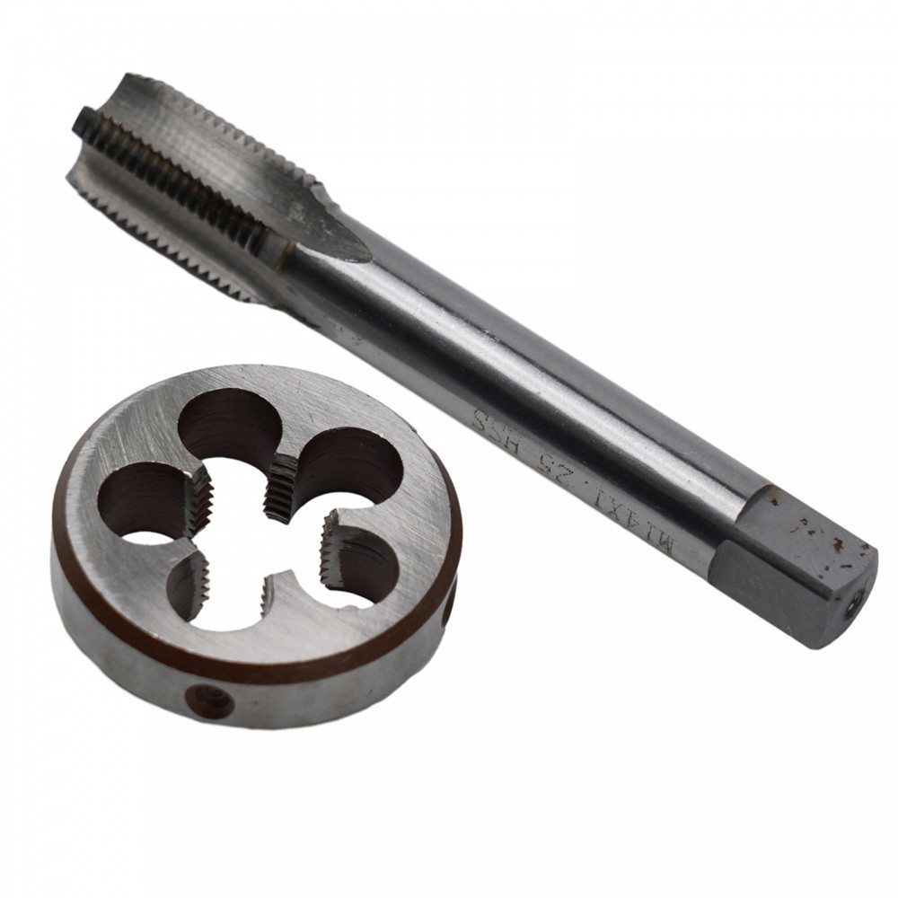 MOTORLAND-PH NEW>>Hand Tap Round Die Tap 14mm X 1.25 LH And Die Left ...