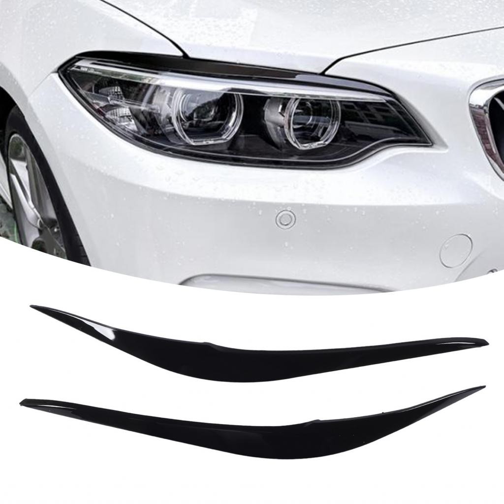 Headlamp Eye Lid Reduce Air Resistance Headlight Eyebrow for 2 Series ...