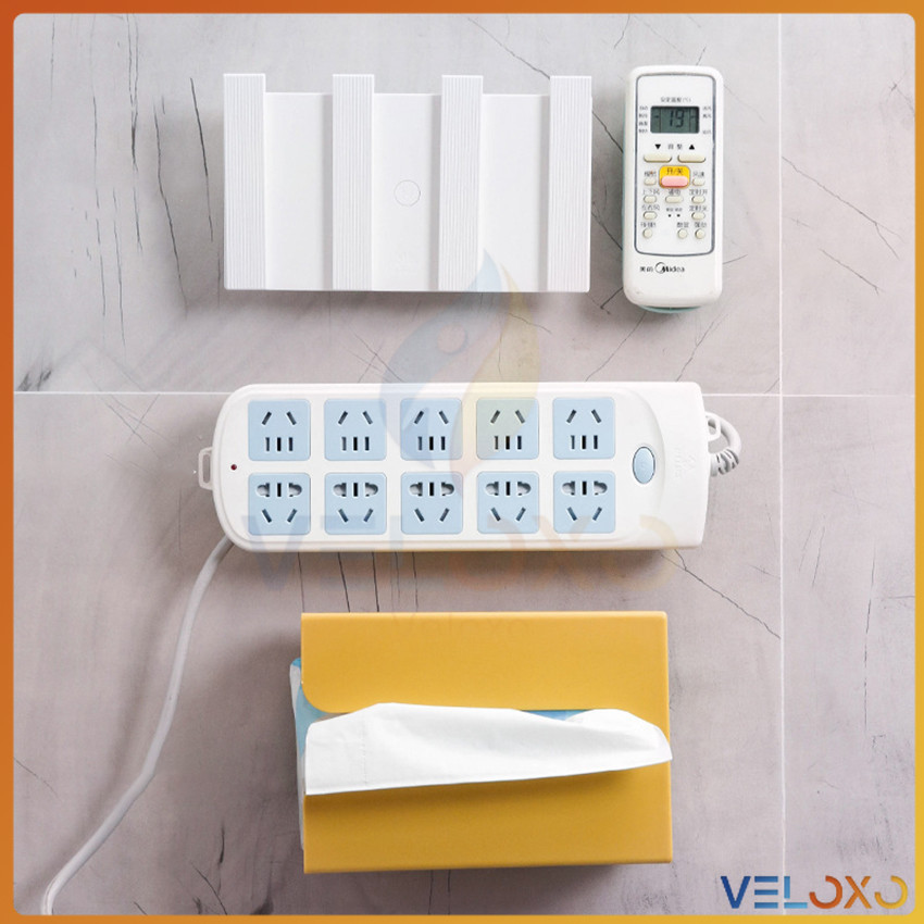 VEO Socket Retainer Holder Wall-Mounted Router Rack Insertion Row Wire ...
