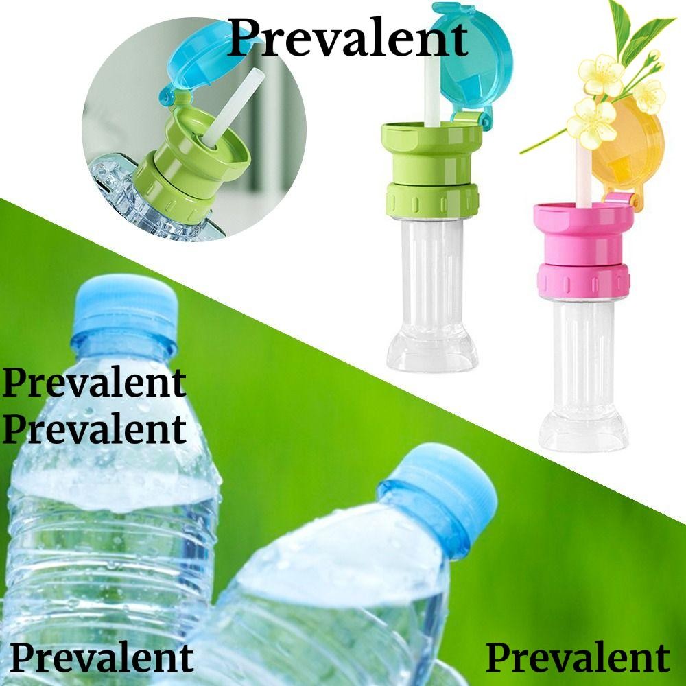 PREVA Water Bottle Cap Water Bottle Conversion Head Portable With Straw ...