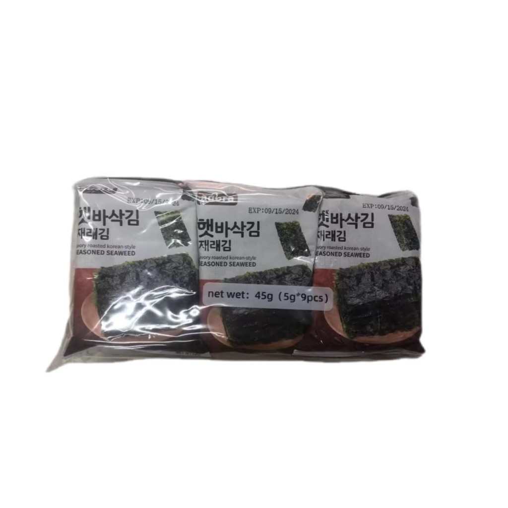 ADORA sensoned seaweed Traditional Laver Roasted Nori Seaweed ...