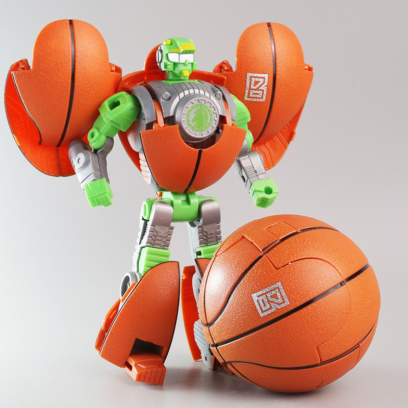 Transformation Basketball Robot Toy Children's Transformation Warrior ...