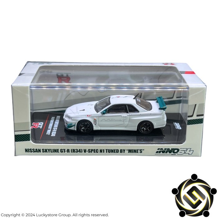 Inno64 Inno NISSAN SKYLINE GT-R (R34) V-SPEC N1 TUNED BY "MINE'S" | Shopee Philippines