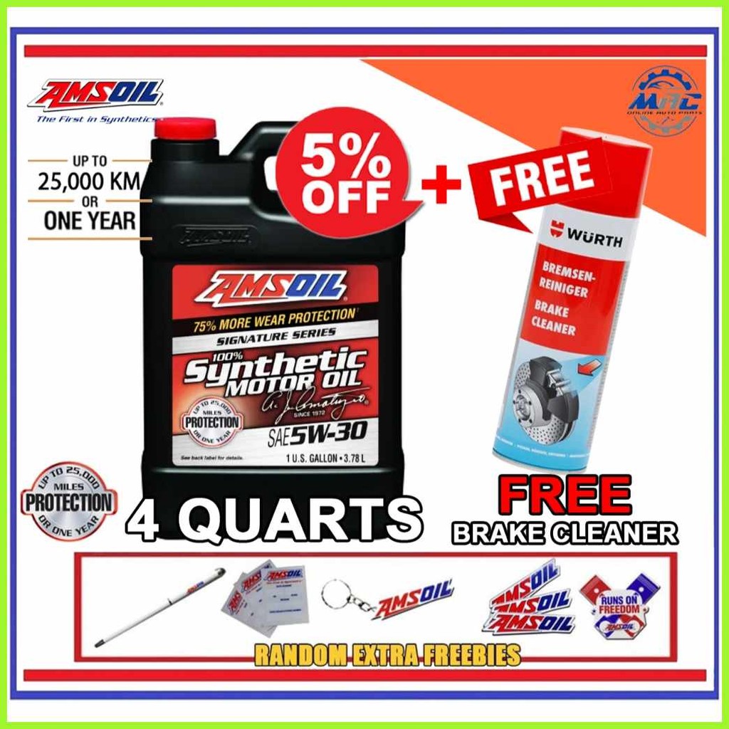 AMSOIL|W-Signature&w}Series$vD^5W-30/KK^Synthetic/Mm^Gas/sB^Motor/er ...