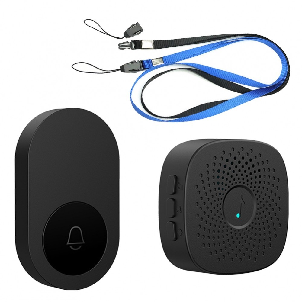 USB Powered Wireless Doorbell with Adjustable Volume and Long ...