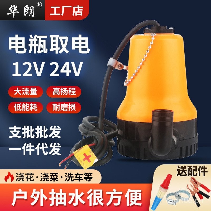 12V24V Micro DC Water Pump Solar Energy Pumper Agricultural Irrigation ...