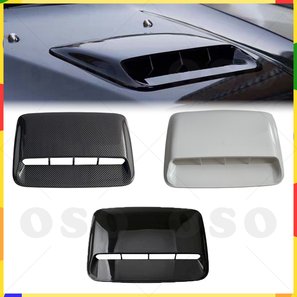 Car Fake Air Flow Intake Hood Scoop Cover Vent Bonnet Decorative Cover ...