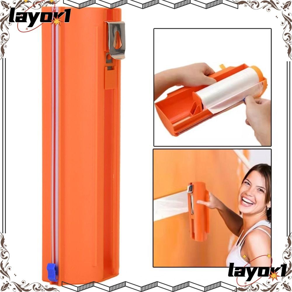 LAYOR1 Masking Film Cutter, Upgraded ABS Masking Film Cutting Tool ...