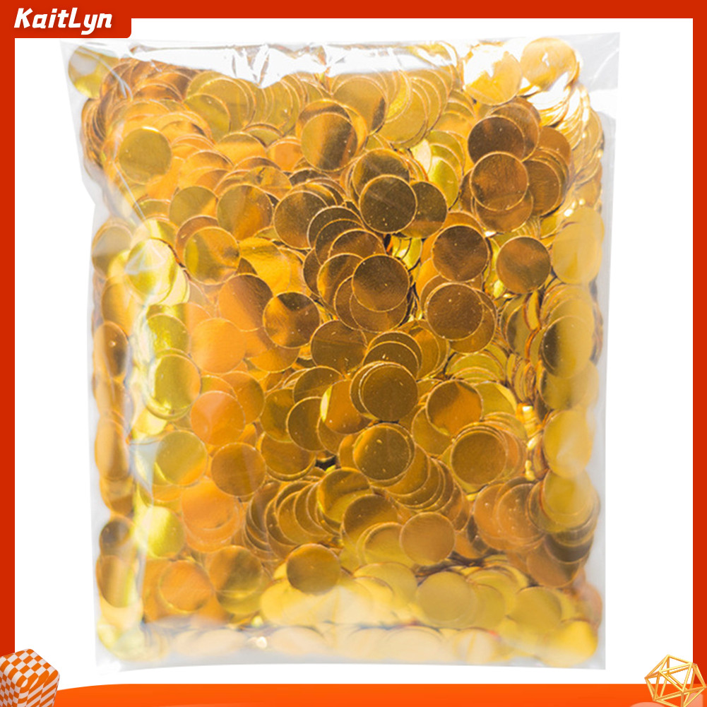 1cm Round Paper Confetti DIY Birthday Baby Shower Wedding Party Glitter ...