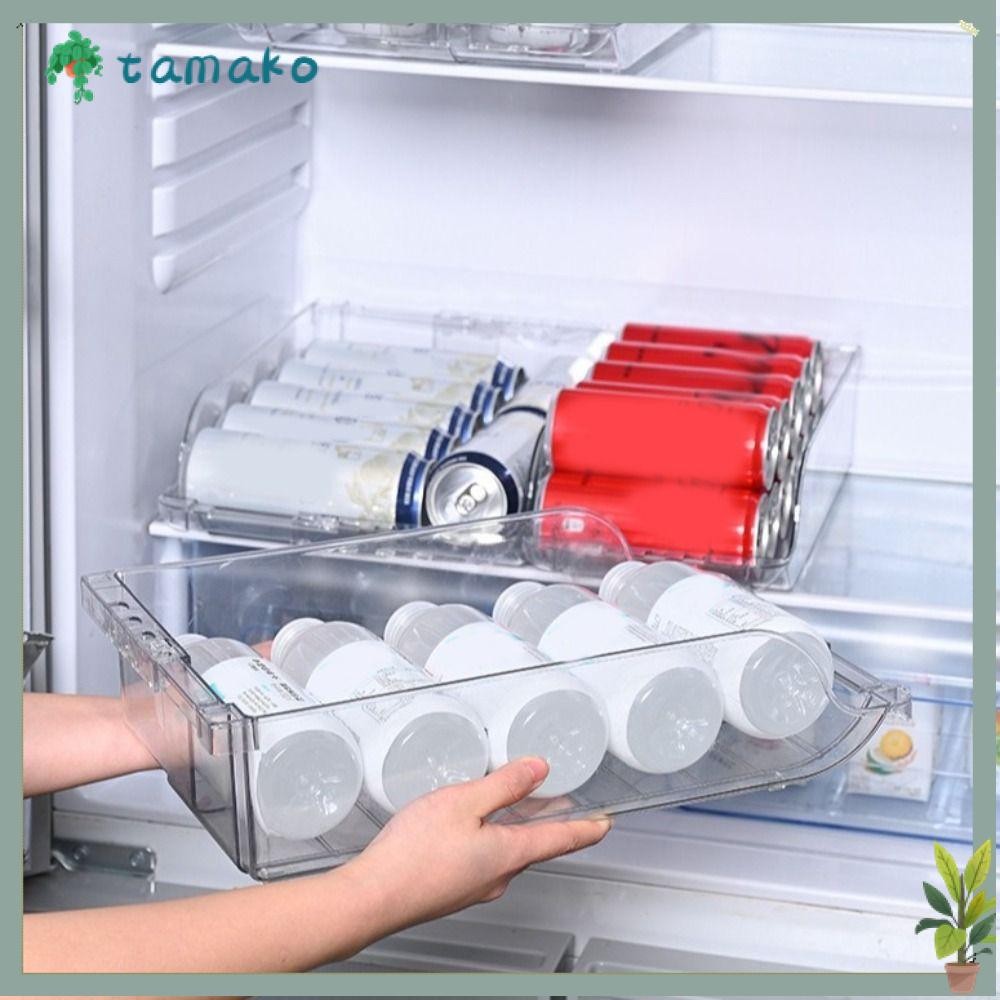 TAMAKO Stackable Storage Rack, PET Transparent Cabinet Organizing Box ...
