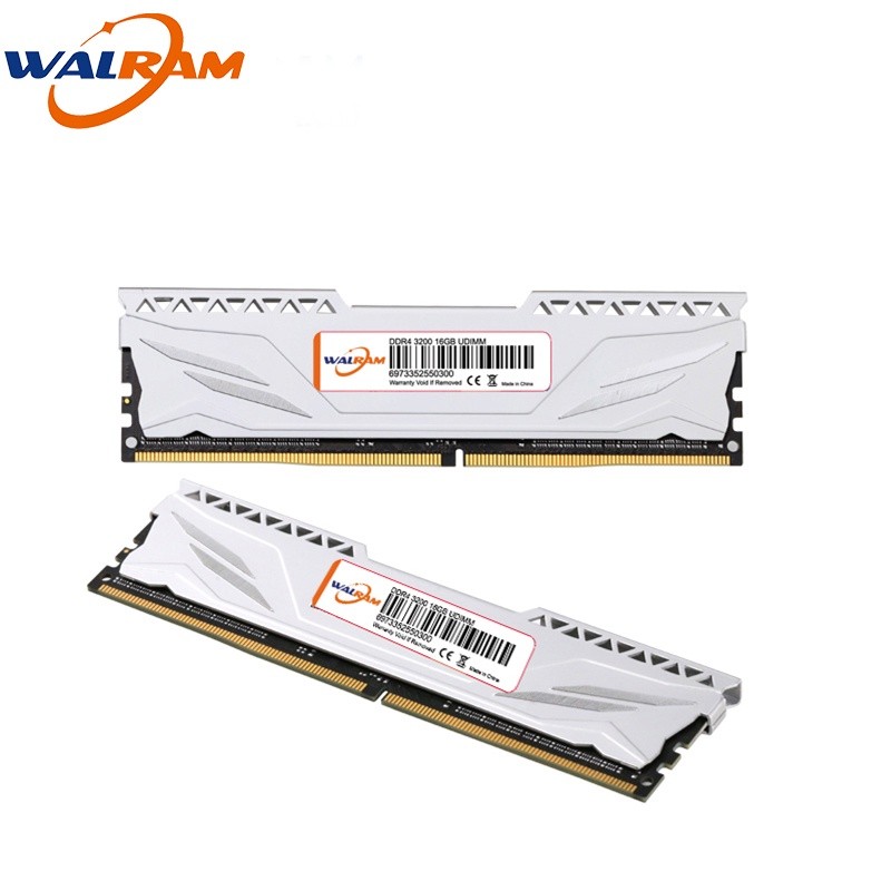 WALRAM Heat Sink Ram DDR3 DDR4 4GB 8GB 16GB Memoria 1600 1866 2400 2666 3200Mhz Desktop Memory ...