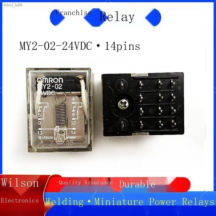 Spot supply genuine MY2-02-24VDC micro power relay two open two closed ...