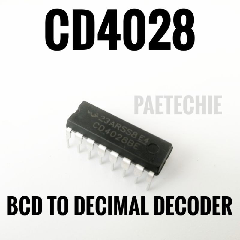 CD4028 4028 CD4028BE BCD to Decimal Decoder IC | Shopee Philippines