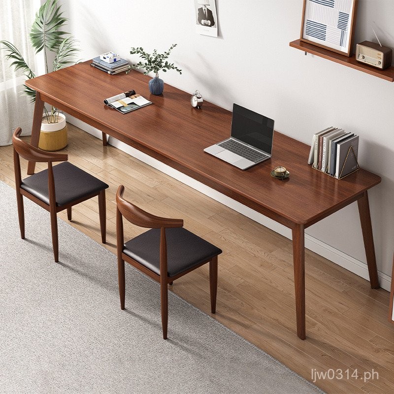 Narrow Table Home Student Computer Desk Writing Desk Double Long Table ...