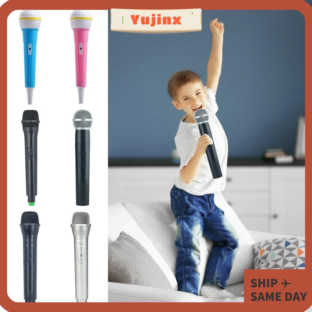 YUJINX Microphone Prop, Practice Microphone Prop Toy Mics Toy, Simulate ...