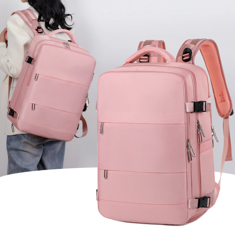 Always Phil. #W883 Waterproof Large Capacity Backpack Multi-Zipper ...