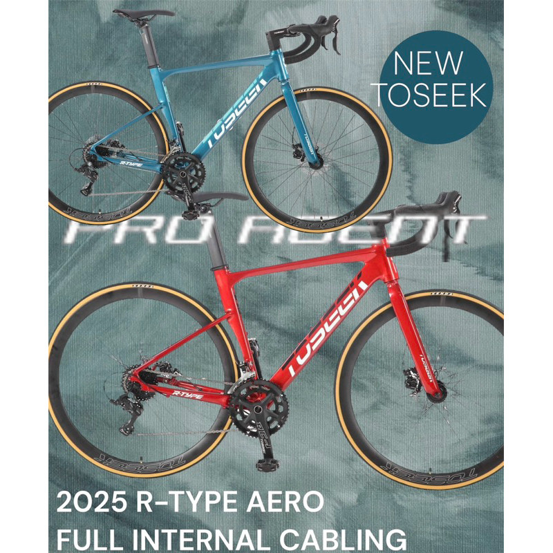 MOTION X Toseek R-Type 2025 Aero FULL INTERNAL CABLING All New Road ...