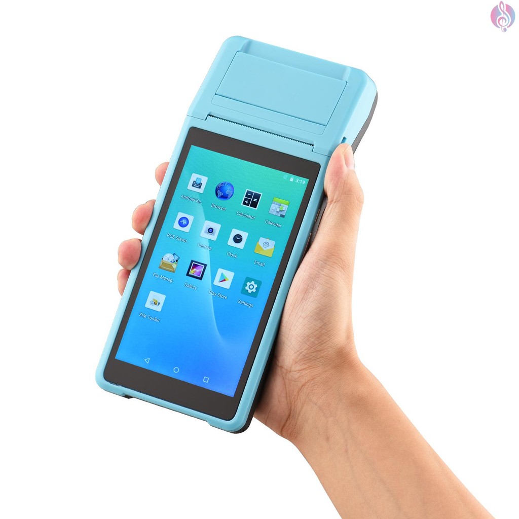All in One Handheld PDA Printer Smart POS Terminal Wireless Portable ...