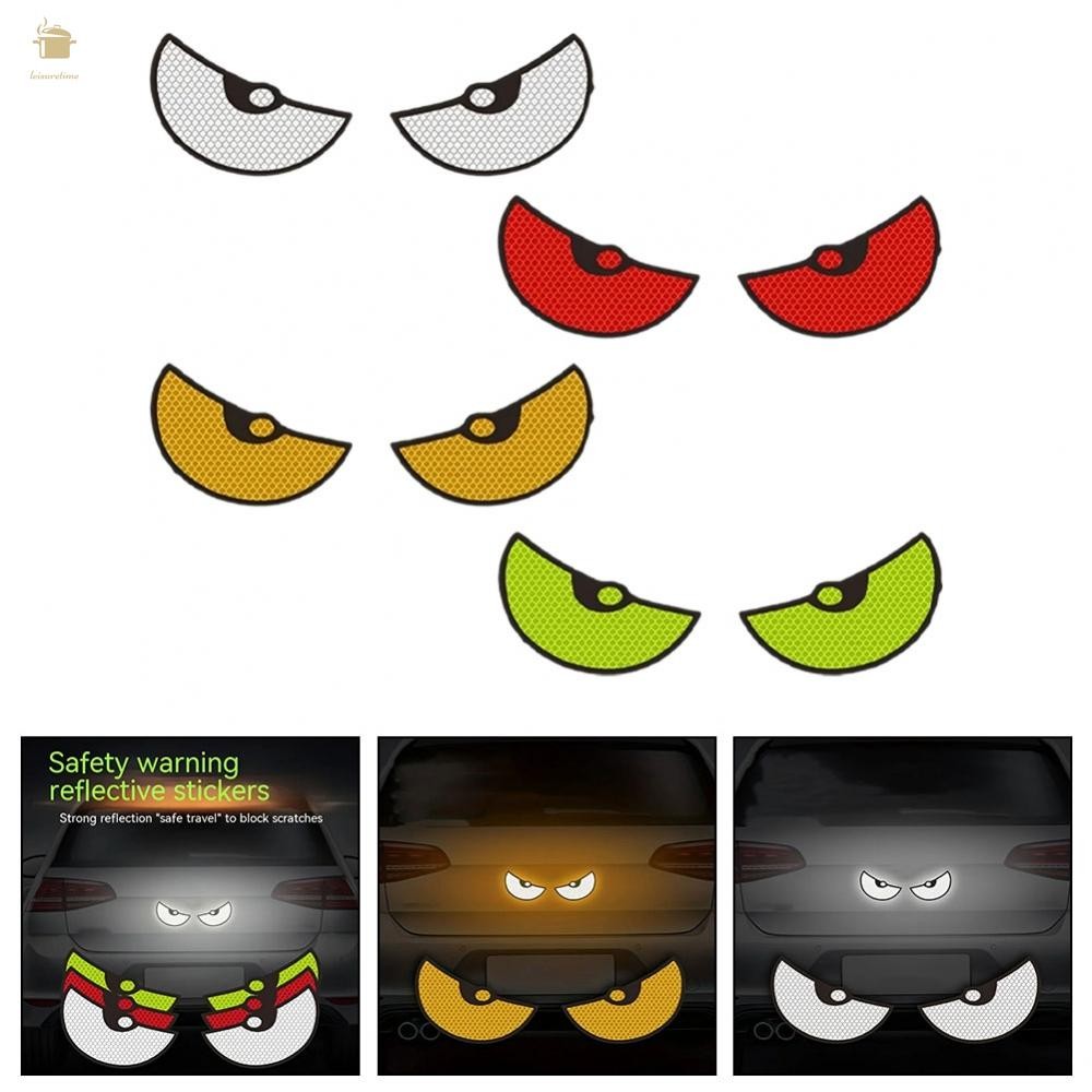 Eye Catching Devil Eye Reflective Car Stickers Increase Safety on the ...