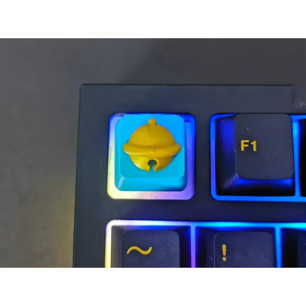 [Meow.Sensei]3D Print Cute Unique Keycap Doraemon A Dream Bell ...