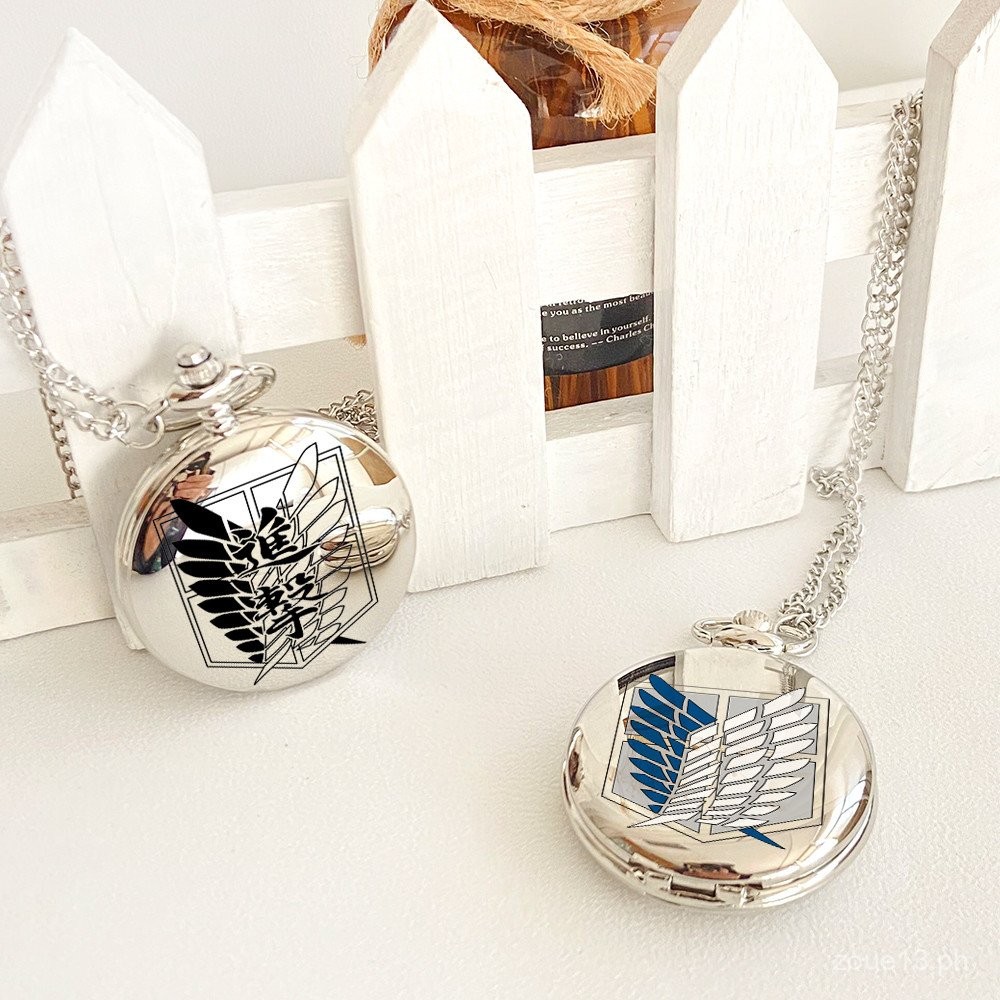 Attack on Titan Pocket Watch Commander Merchandise Watch Pendant ...