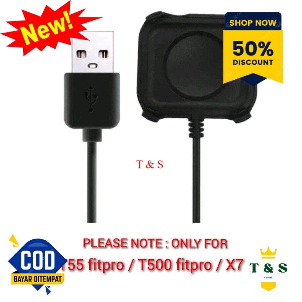 SMARTWATCH SERIES T500 / T55 / T500+ SERIES 7 CASAN CABLE (FITPRO APPLICATION) | Shopee Philippines
