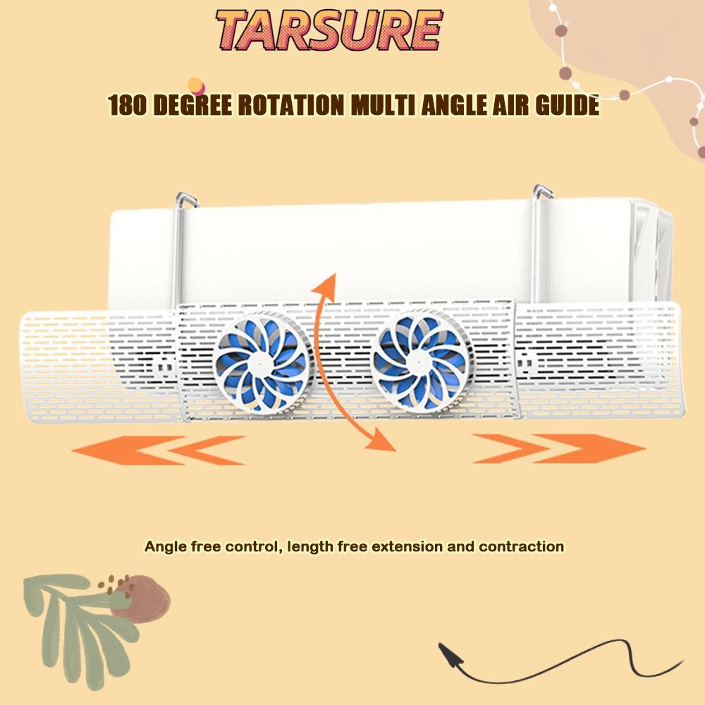 TARSURR Air Conditioner Windshield, Hanging Anti Direct Blowing Air ...