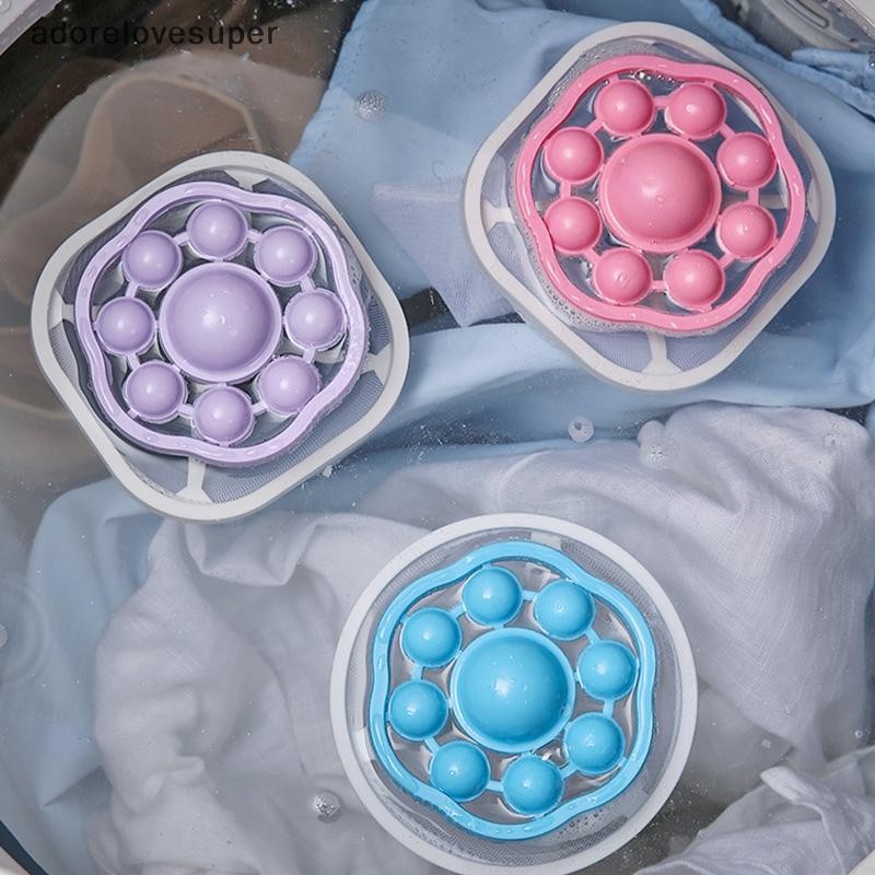 AD1PH Reusable Washing Machine Hair Filter Floag Hair Filtering Pet Fur ...