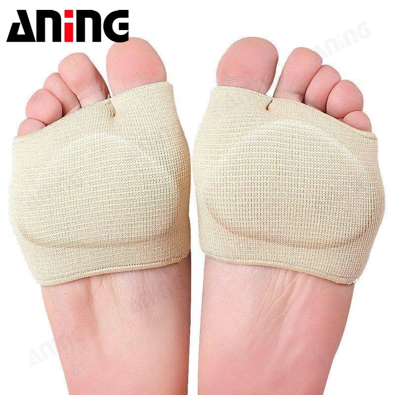 Silicone Gel Forefoot Pads Shoe Insole Foot Pain Relief Cushion Inserts ...