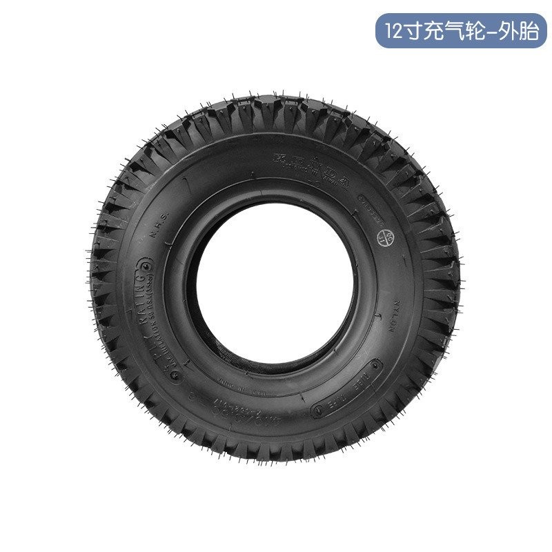 Win Pneumatic Wheels12Inch Movable Caster Heavy Rubber Jianda Tire ...