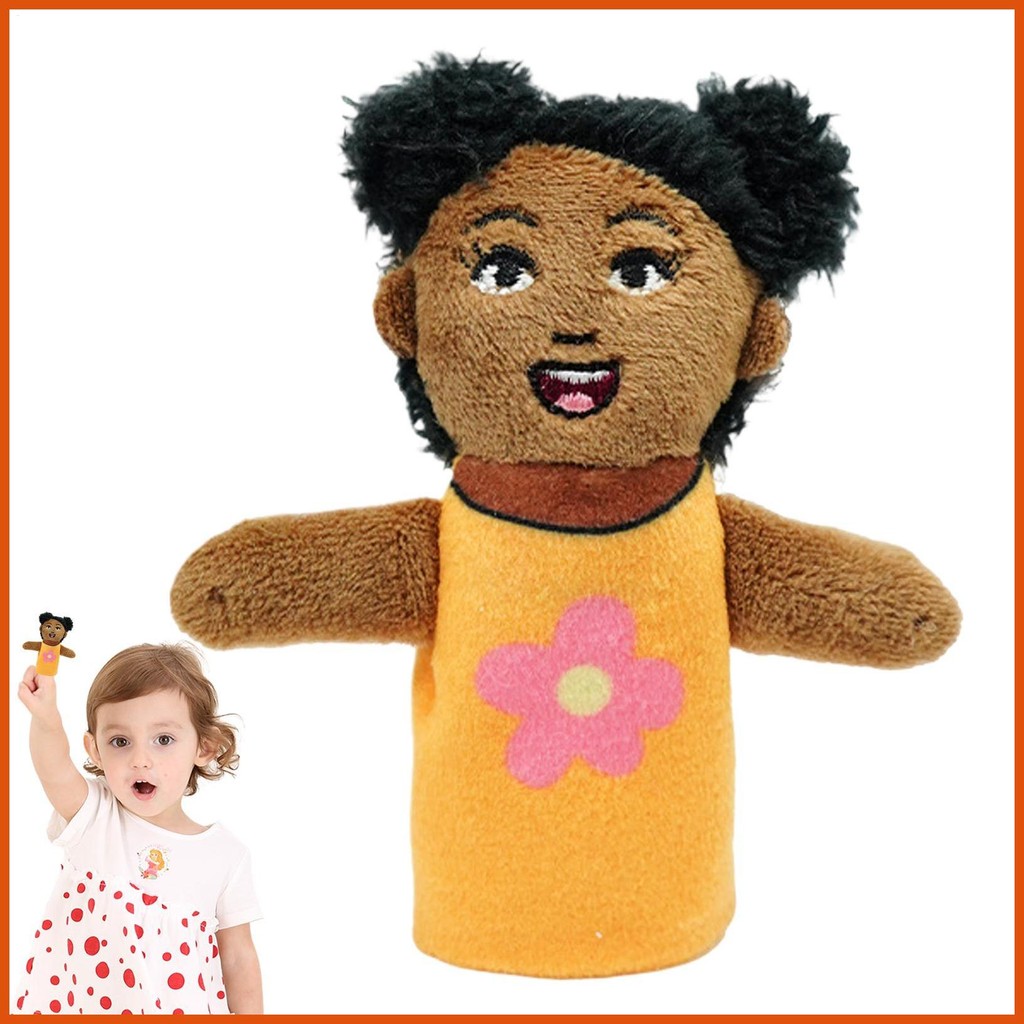 Finger Puppets African Kid Character Soft Hands Finger Puppets Game ...