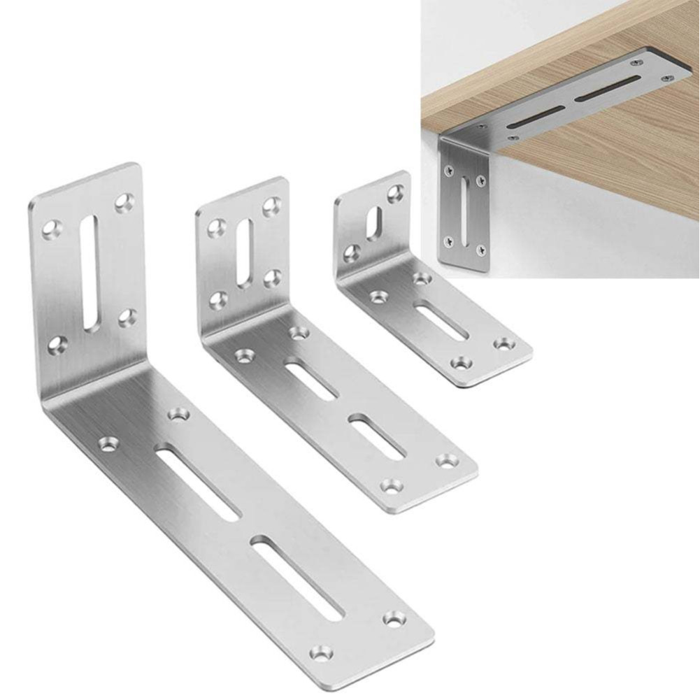 L-shape stainless steel right-angle-connector | Shopee Philippines