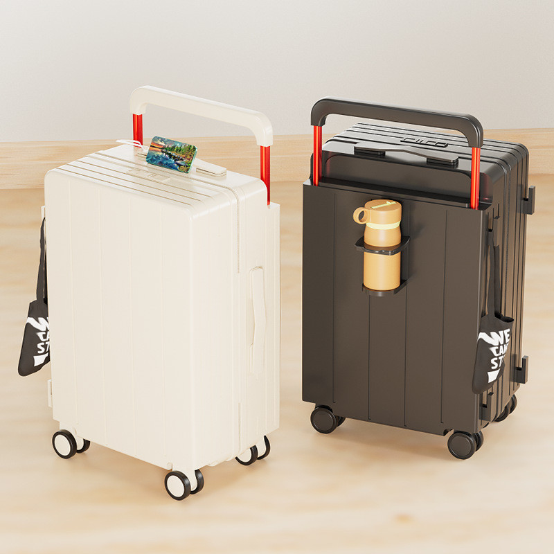 New Second Generation Width Draw-Bar Luggage Female Multi-Function ...