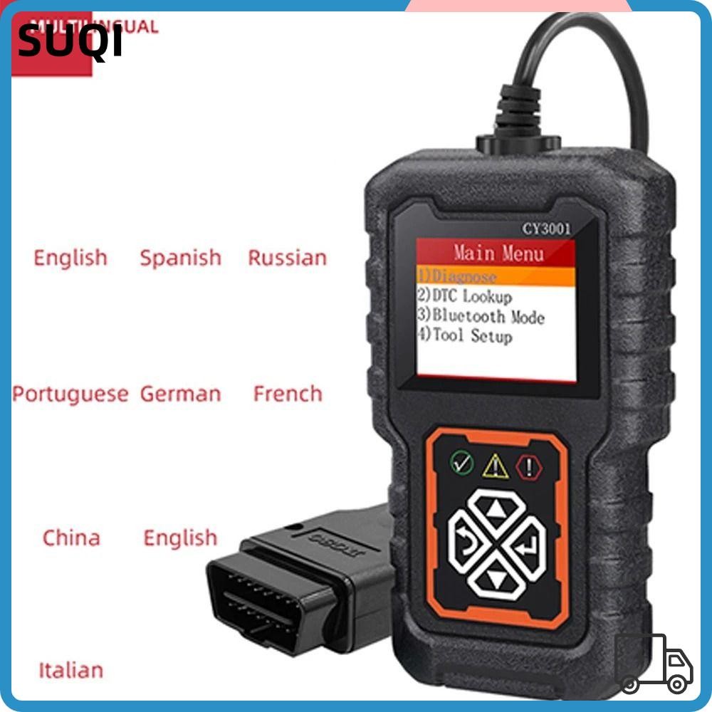 HI-SUQI Fault Detection Device, CY3001 OBD2 Elm327 Detection Tool, Quick Detection Reading Card ...
