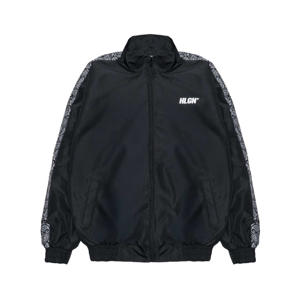 Hooligans Jacket Tracktop Linea Lyte Paisley Black | Shopee Philippines