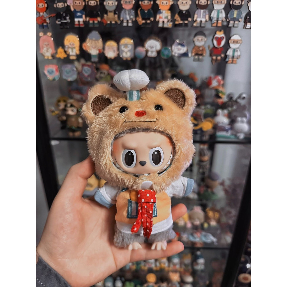 Head Chef Style Labubu Butter Bear Doll Clothes Popmart Pop Mart ...