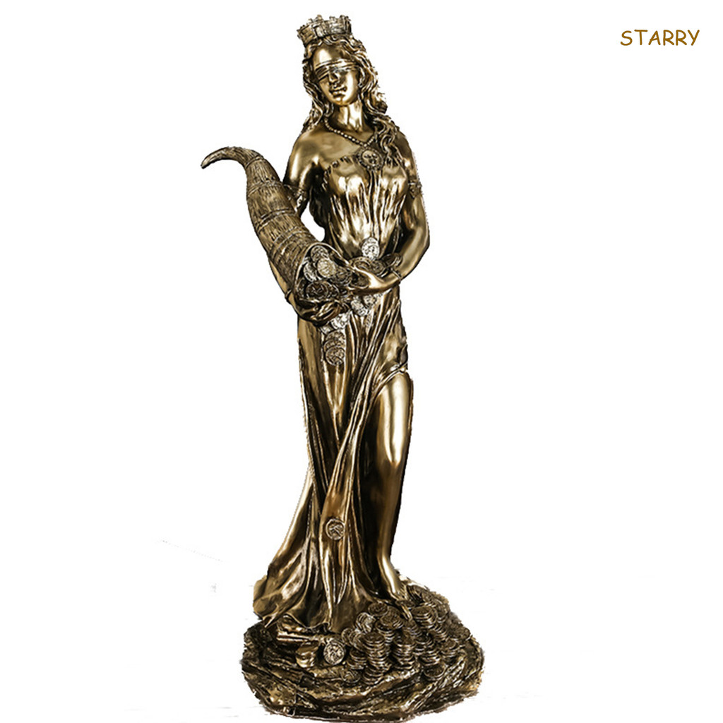Greek Goddess Of Wealth Sculpture Statue Opening Gift Cash Register ...