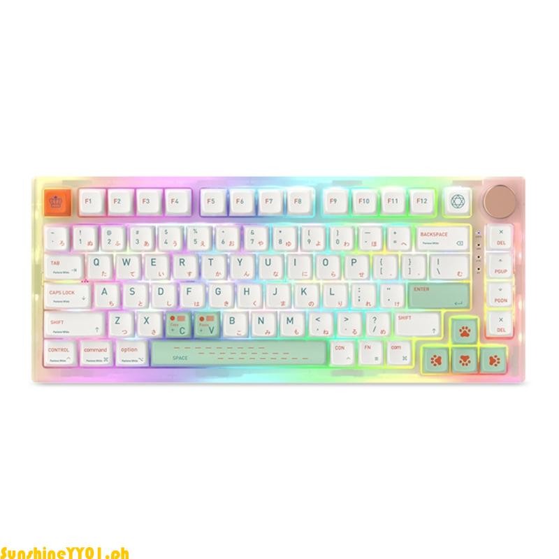 SUN Qingyan Keycaps PBT Standard Dye Sublimation Keycap 139Key MDA ...