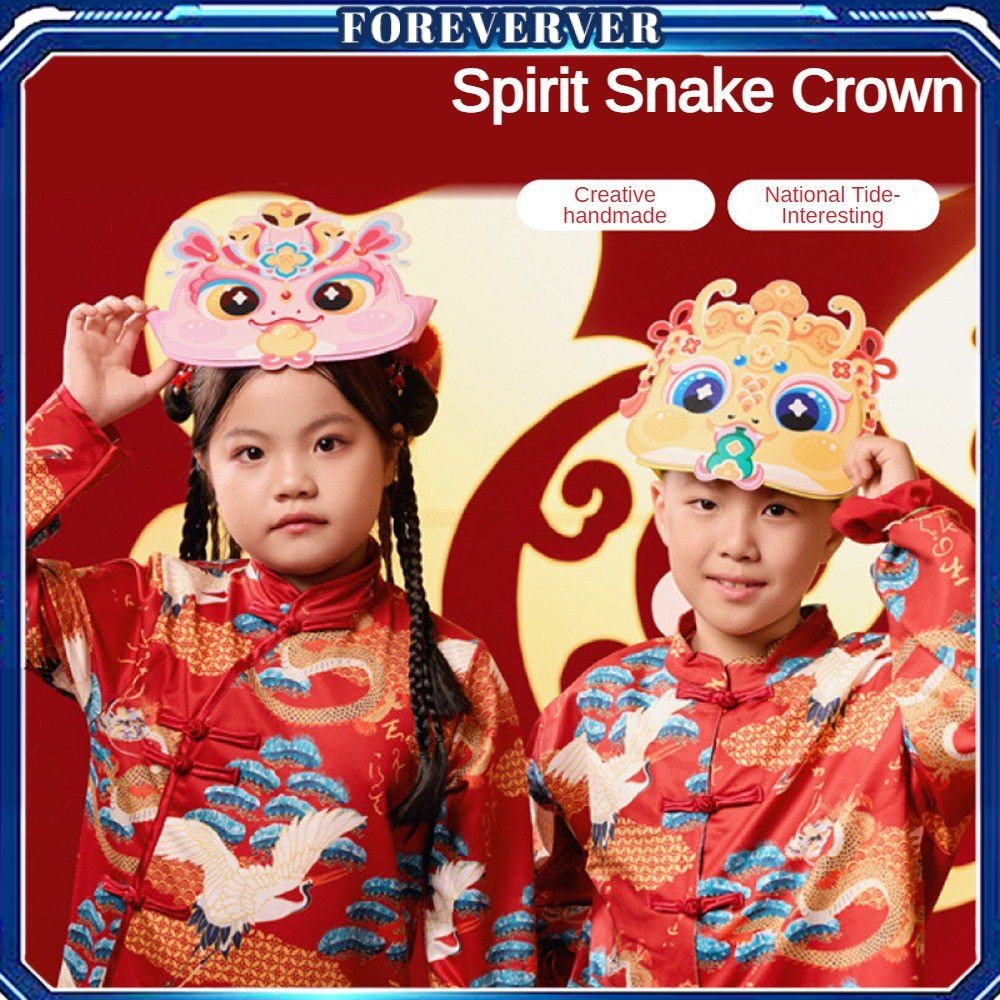 Brand New Chinese New Year Snake Hat Diy Kit Chinese New Year ...
