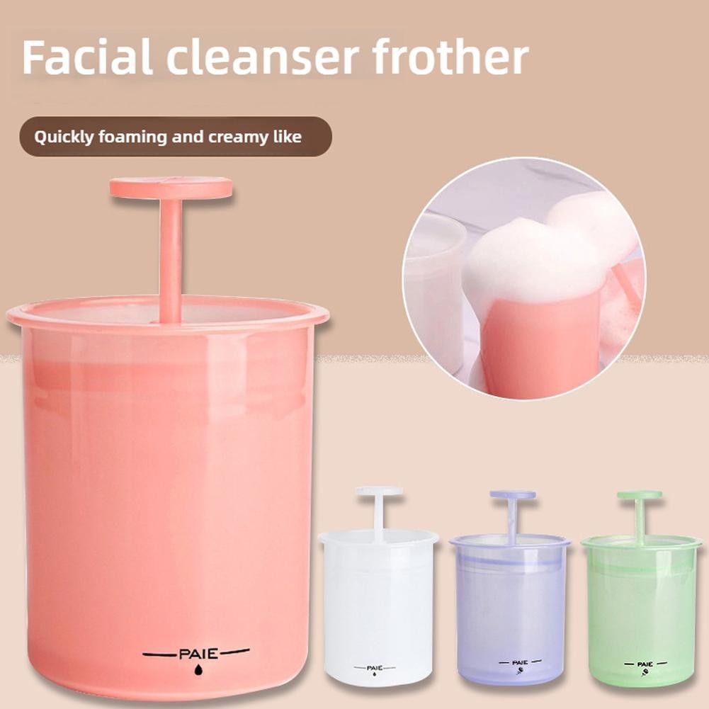 Portable Foaming Clean Tool Simple Face Cleanser Shower Bath Shampoo ...