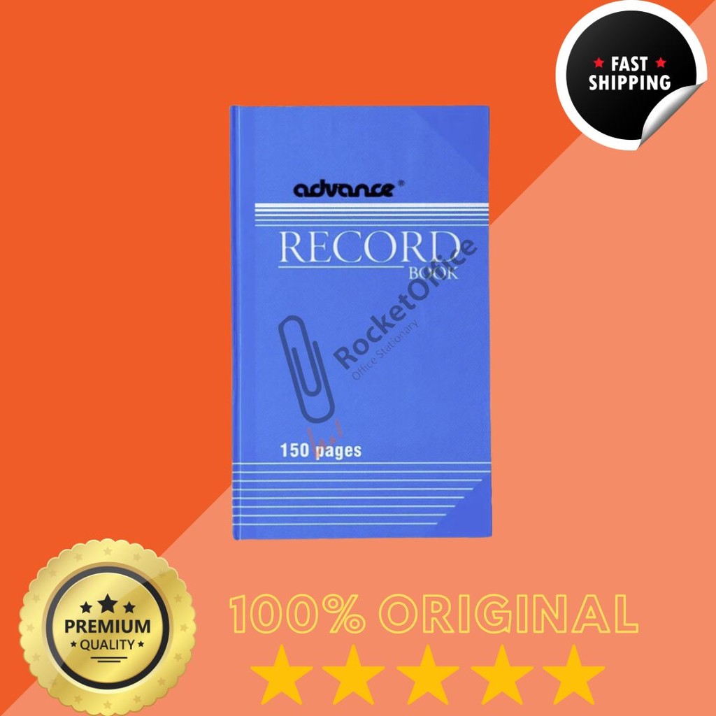 Advance Record Book Log Book 150 pages | Shopee Philippines