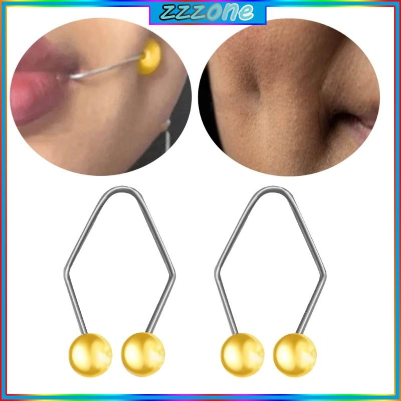 zzz Trendy Lip Piercing Jewelry Pearls Face Muscle Exerciser Cheeks ...