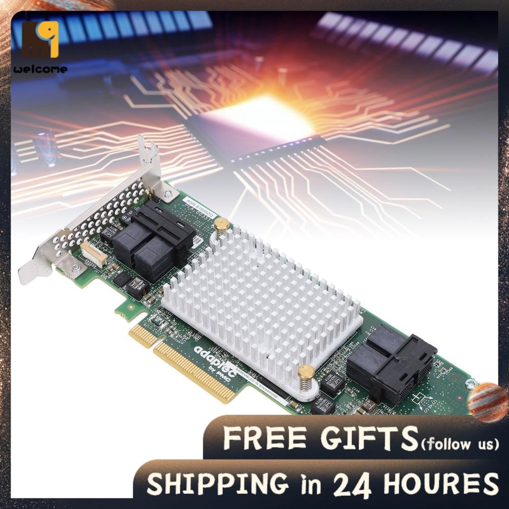 Welcomehome SAS Array Card High Performance RAID Controller 16 Channels ...