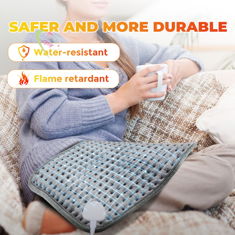 Electric Heating Pad 9-Level Temperature Setting Quick Heating Physical ...