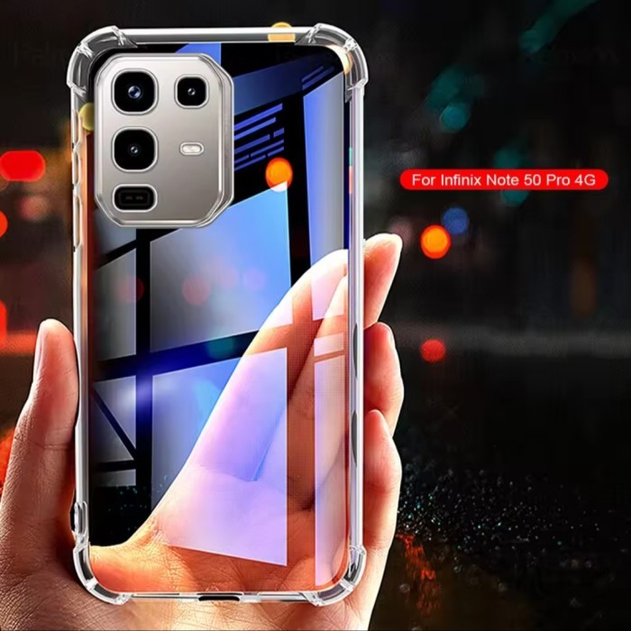 CASE INFINIX NOTE 50 4G / NOTE 50 PRO 4G ANTICRACK SHOCKPROOF BUMPER ...
